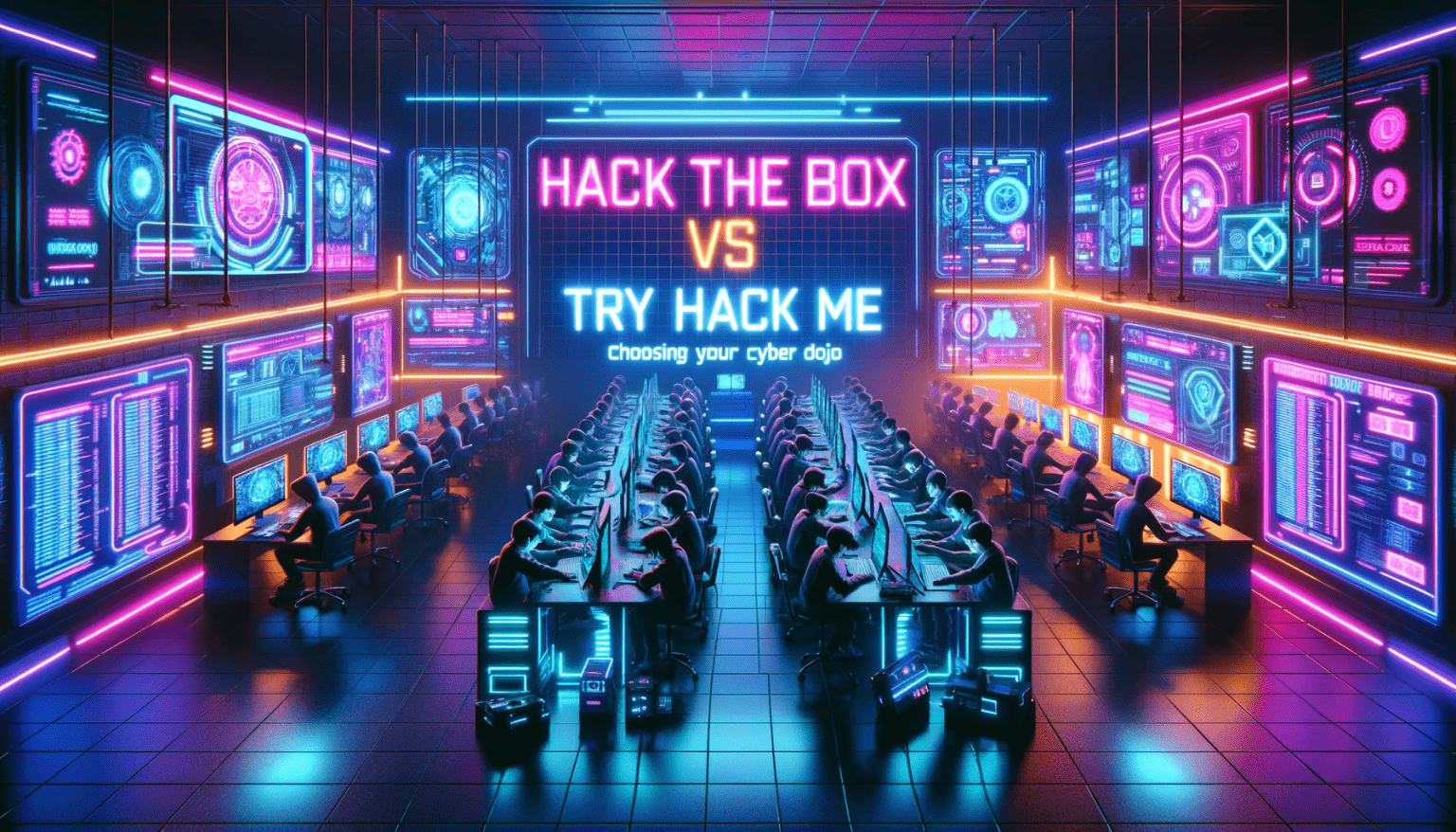 وش الفرق بين Hack The Box (HTB) و TryHackMe (THM)؟ 🤔 - مركز التطوير | DevHub